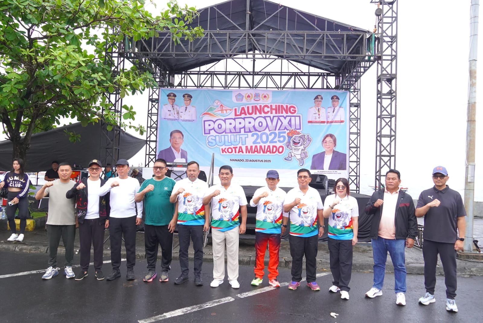 Wabup Bolsel Ikuti Launching Logo dan Maskot Porprov XII Sulut 2025 di ...